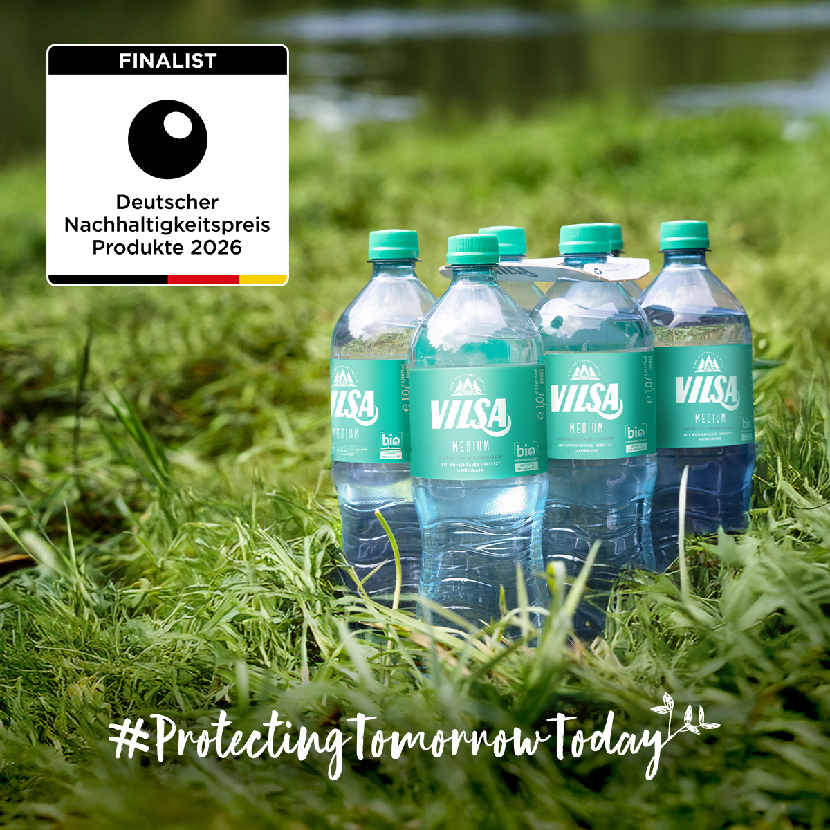 Das "VILSA NIX-PACK" steht im Finale des 18. Deutschen Nachhaltigkeitspreises in der Kategorie ...