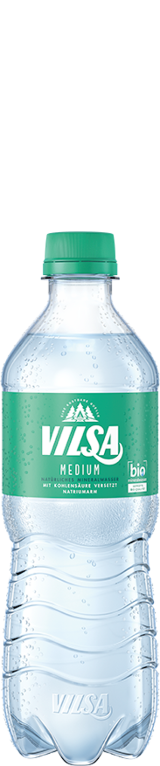 VILSA Mineralwasser medium: angenehm prickelnd | VILSA