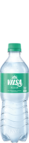VILSA Mineralwasser medium: angenehm prickelnd | VILSA