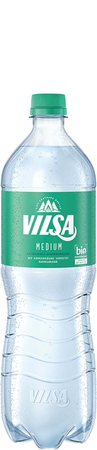 VILSA Mineralwasser medium: angenehm prickelnd | VILSA
