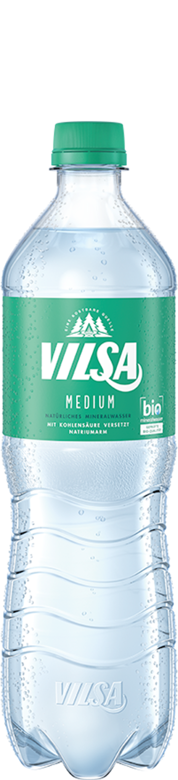 VILSA Mineralwasser medium: angenehm prickelnd | VILSA