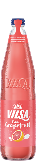 Fruchtig, süß und spritzig – VILSA Pink Grapefruit | VILSA