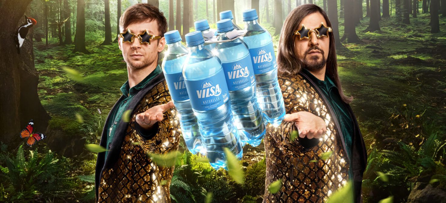 Verpackungsinnovation: Die VILSA NIX-PACK-Kampagne lässt mit dem angesagten Magier-Duo Siegfried ...
