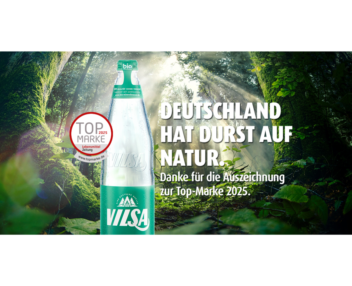 Erneut als „Top-Marke“ von der Lebensmittel Zeitung ausgezeichnet ...