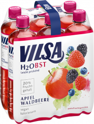 VILSA H2Obst Apfel-Waldbeere: leicht & lecker | VILSA