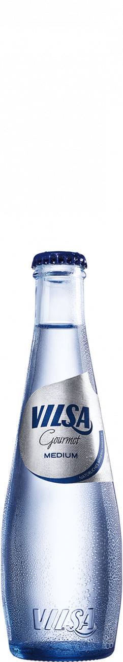 VILSA Gourmet medium: stilvolles Mineralwasser | VILSA