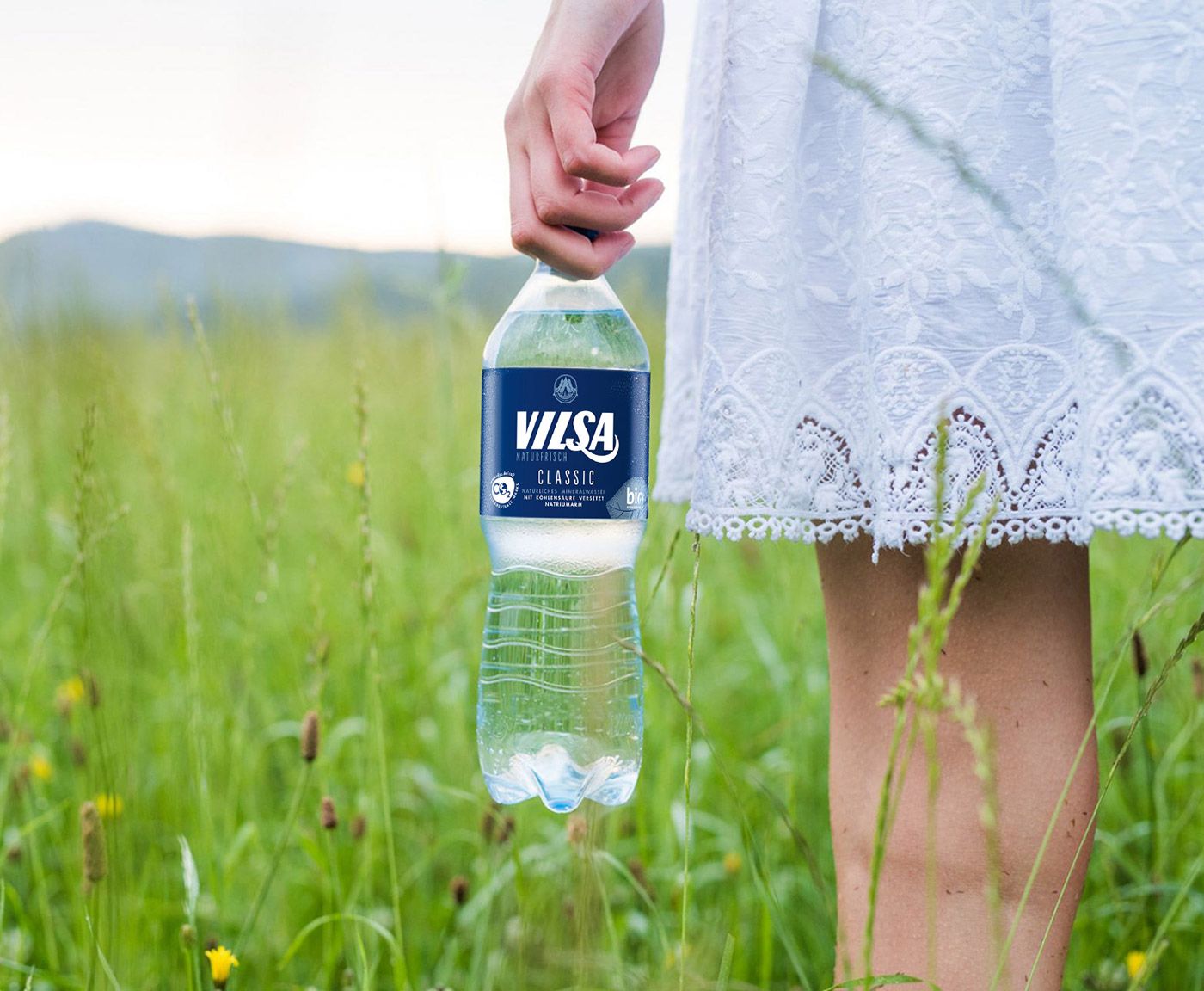 VILSA Mineralwasser medium: angenehm prickelnd | VILSA