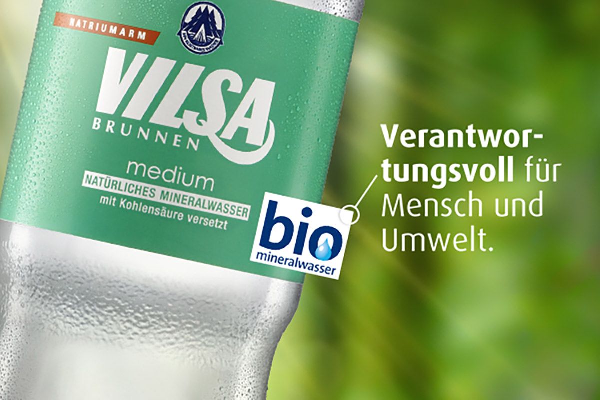 VILSA Genießer-Flasche medium Mineralwasser | VILSA