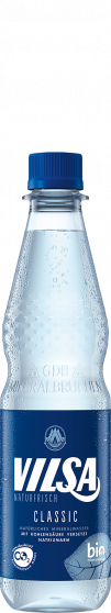 VILSA Mineralwasser classic mit Kohlensäure | VILSA