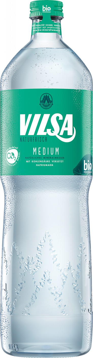 VILSA Genießer-Flasche medium Mineralwasser | VILSA