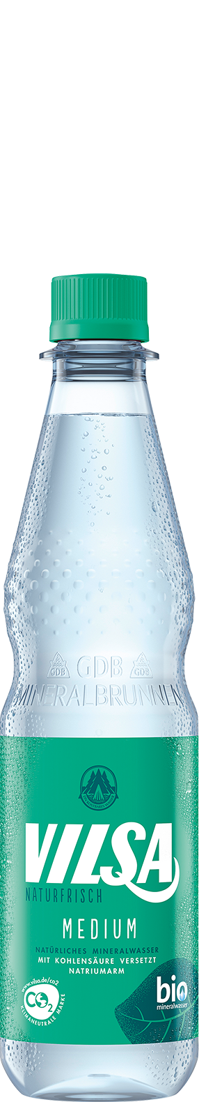 VILSA Mineralwasser medium: angenehm prickelnd | VILSA