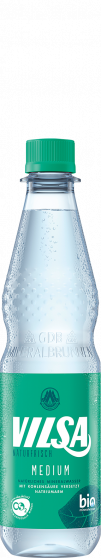 VILSA Mineralwasser medium: angenehm prickelnd | VILSA