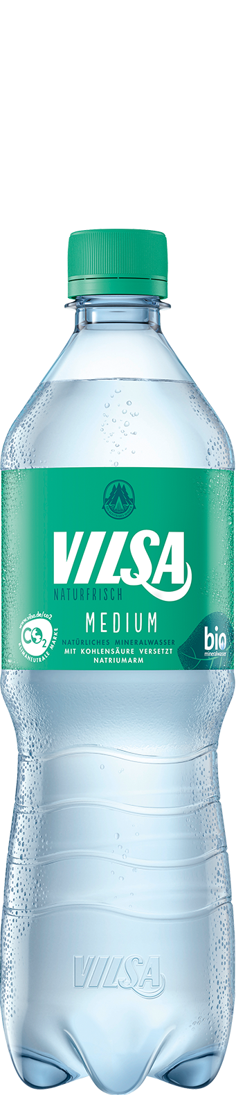 VILSA Mineralwasser medium: angenehm prickelnd | VILSA