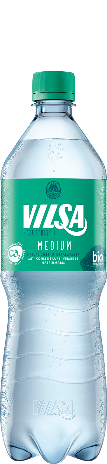 VILSA Mineralwasser medium: angenehm prickelnd | VILSA