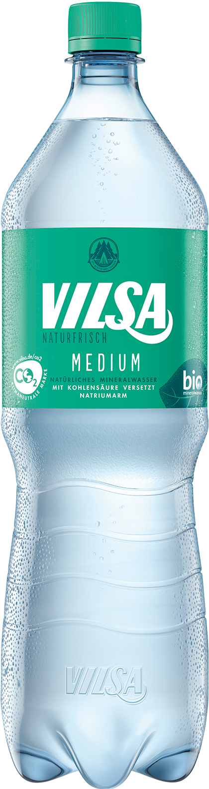 VILSA Mineralwasser medium: angenehm prickelnd | VILSA