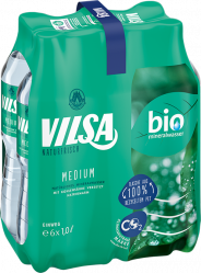 VILSA Mineralwasser medium: angenehm prickelnd | VILSA