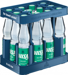 VILSA Mineralwasser medium: angenehm prickelnd | VILSA
