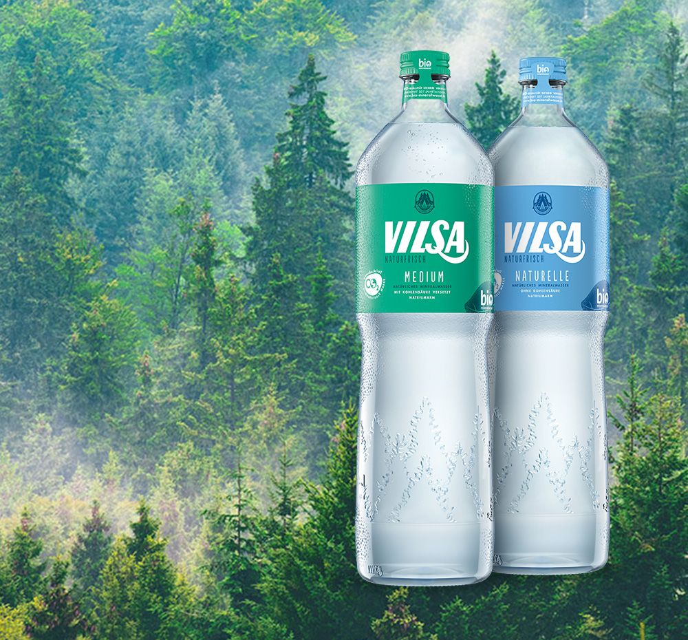 VILSA Mineralwasser und Getränke: Spür die Natur | VILSA