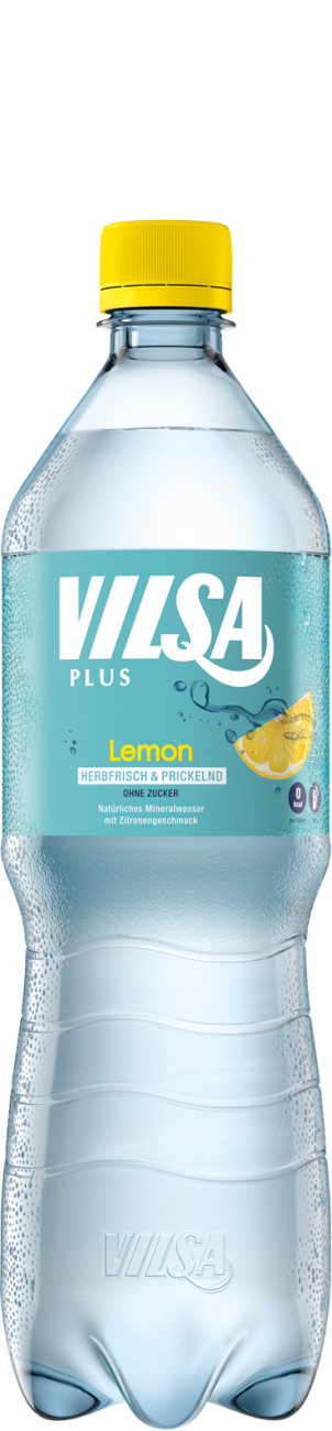 VILSA Plus Lemon: Mineralwasser und ein Hauch Zitrone | VILSA