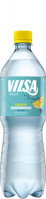 VILSA Plus Lemon: Mineralwasser und ein Hauch Zitrone | VILSA