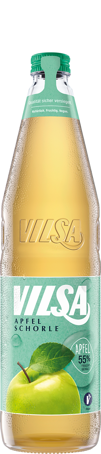 VILSA Mineralwasser medium: angenehm prickelnd | VILSA