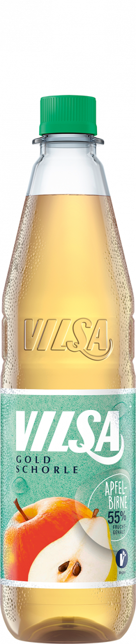 VILSA Goldschorle: Mineralwasser, Apfel & Birne | VILSA