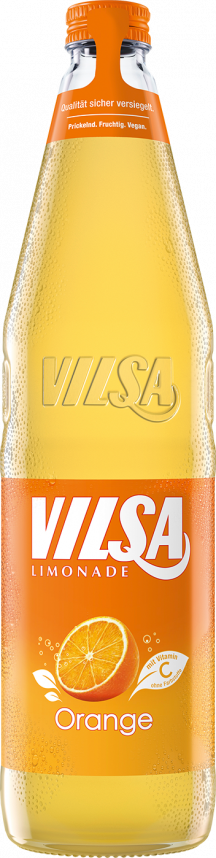 VILSA Orange: unsere vollfruchtig-süße Limonade | VILSA