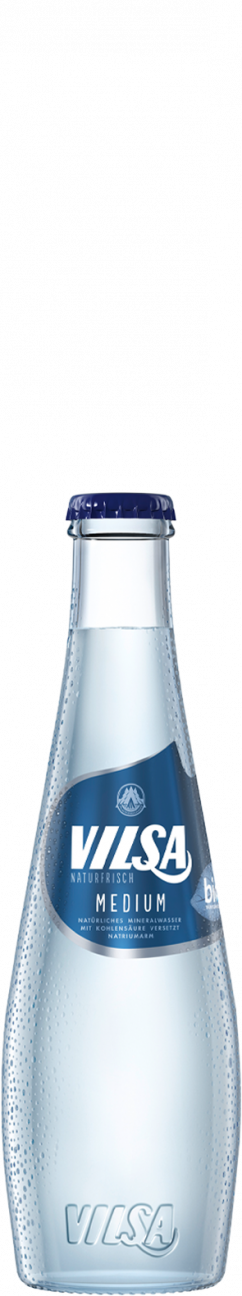 VILSA Gourmet medium: stilvolles Mineralwasser | VILSA