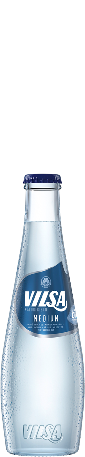 VILSA Gourmet medium: stilvolles Mineralwasser | VILSA