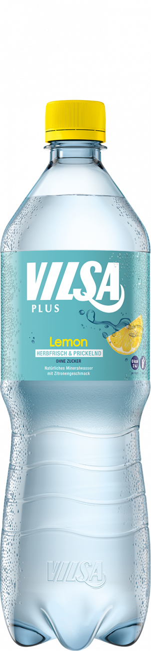VILSA Plus Lemon: Mineralwasser und ein Hauch Zitrone | VILSA
