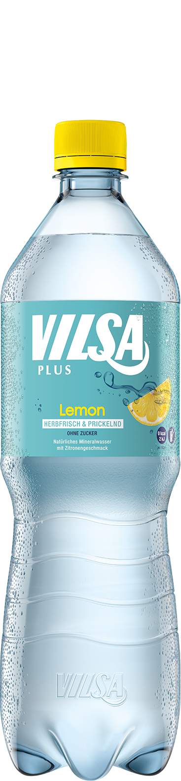 VILSA Plus Lemon: Mineralwasser und ein Hauch Zitrone | VILSA