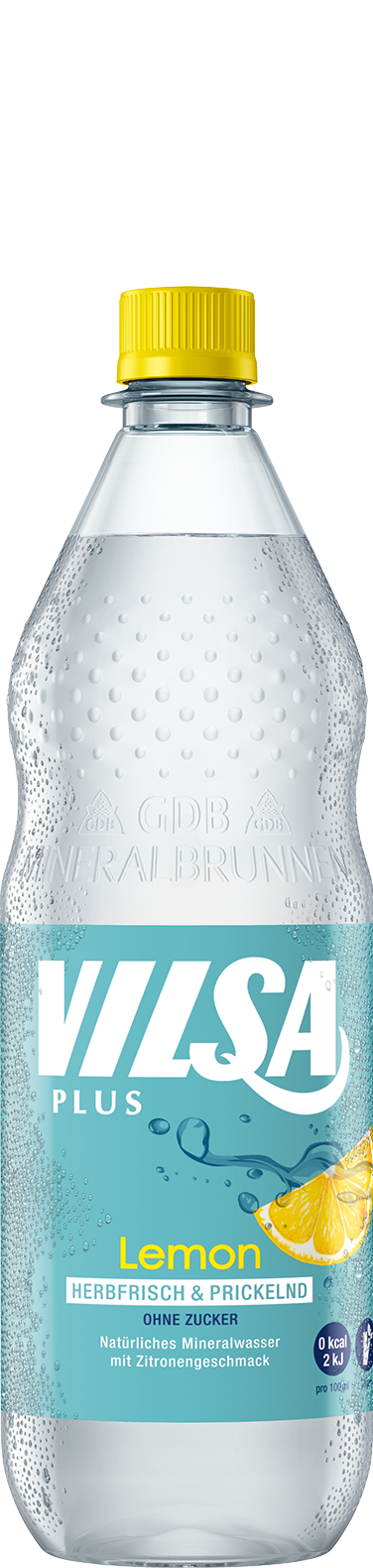 VILSA Plus Lemon: Mineralwasser und ein Hauch Zitrone | VILSA