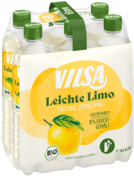 VILSA Leichte Bio Limo Trübe Zitrone | VILSA