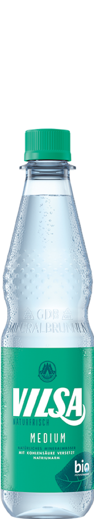 VILSA Mineralwasser medium: angenehm prickelnd | VILSA