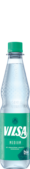 VILSA Mineralwasser medium: angenehm prickelnd | VILSA
