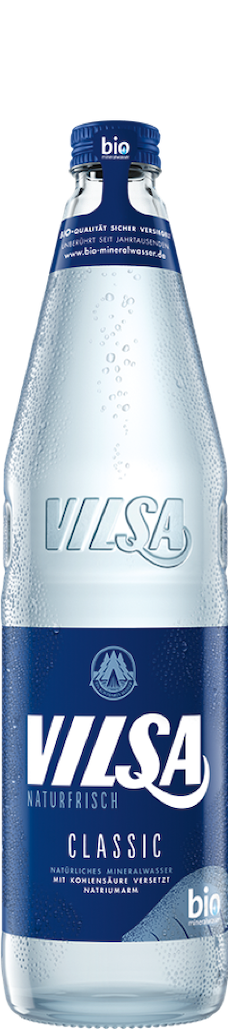VILSA Mineralwasser medium: angenehm prickelnd | VILSA