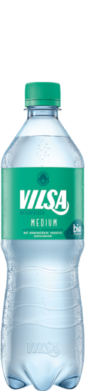 VILSA Mineralwasser medium: angenehm prickelnd | VILSA