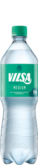 VILSA Mineralwasser medium: angenehm prickelnd | VILSA