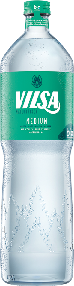VILSA Genießer-Flasche medium Mineralwasser | VILSA