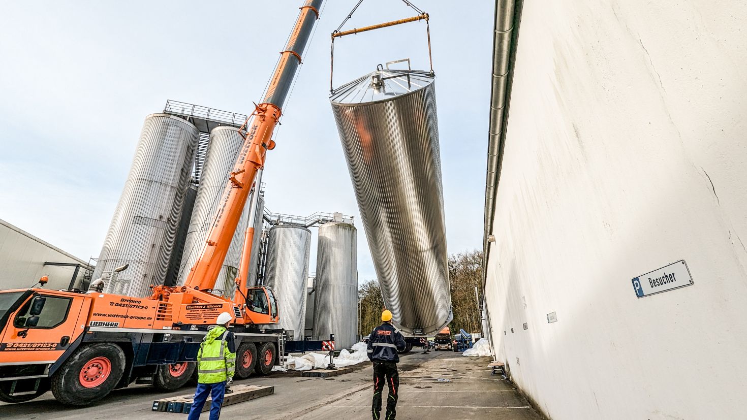 Neue Mineralwasser-Tanks für VILSA-BRUNNEN - VILSA
