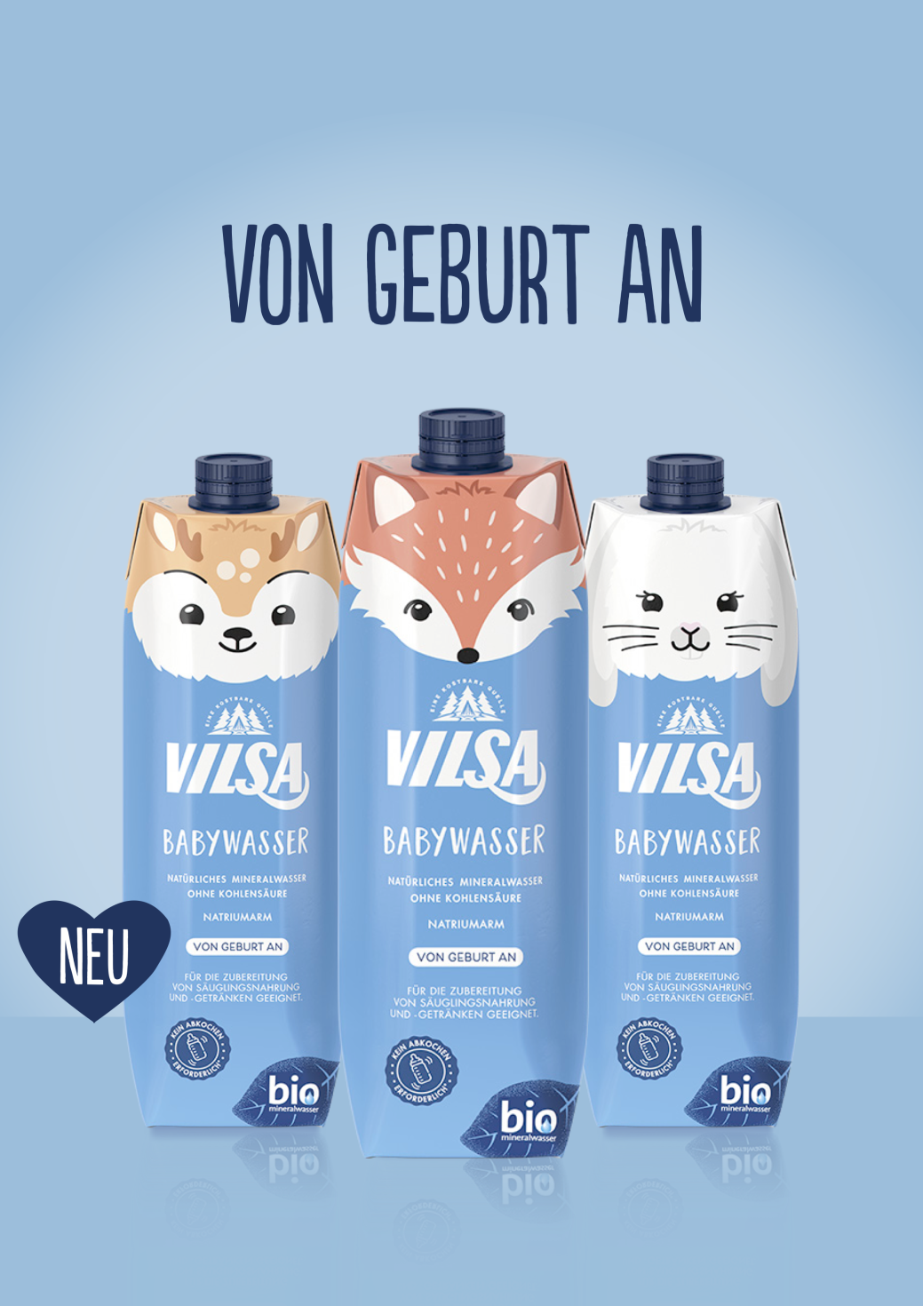 Bereit für den nächsten Wachstumsschub: VILSA bringt Babywasser auf den ...