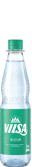 VILSA Mineralwasser medium: angenehm prickelnd | VILSA