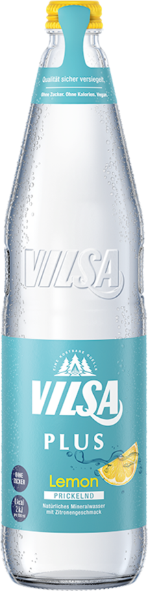 VILSA Plus Lemon: Mineralwasser und ein Hauch Zitrone | VILSA