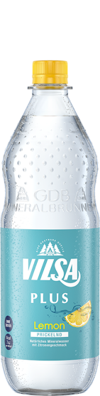 VILSA Plus Lemon: Mineralwasser und ein Hauch Zitrone | VILSA